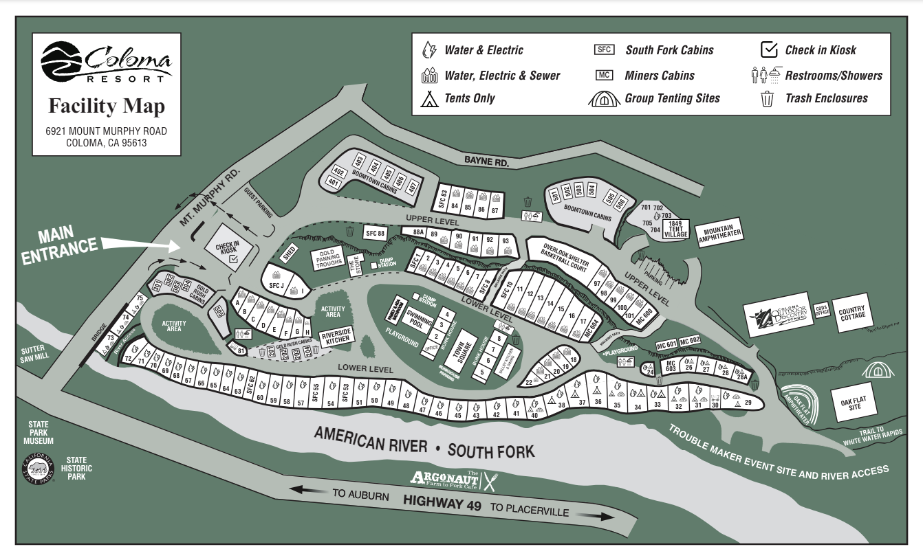 Maps - Coloma Resort